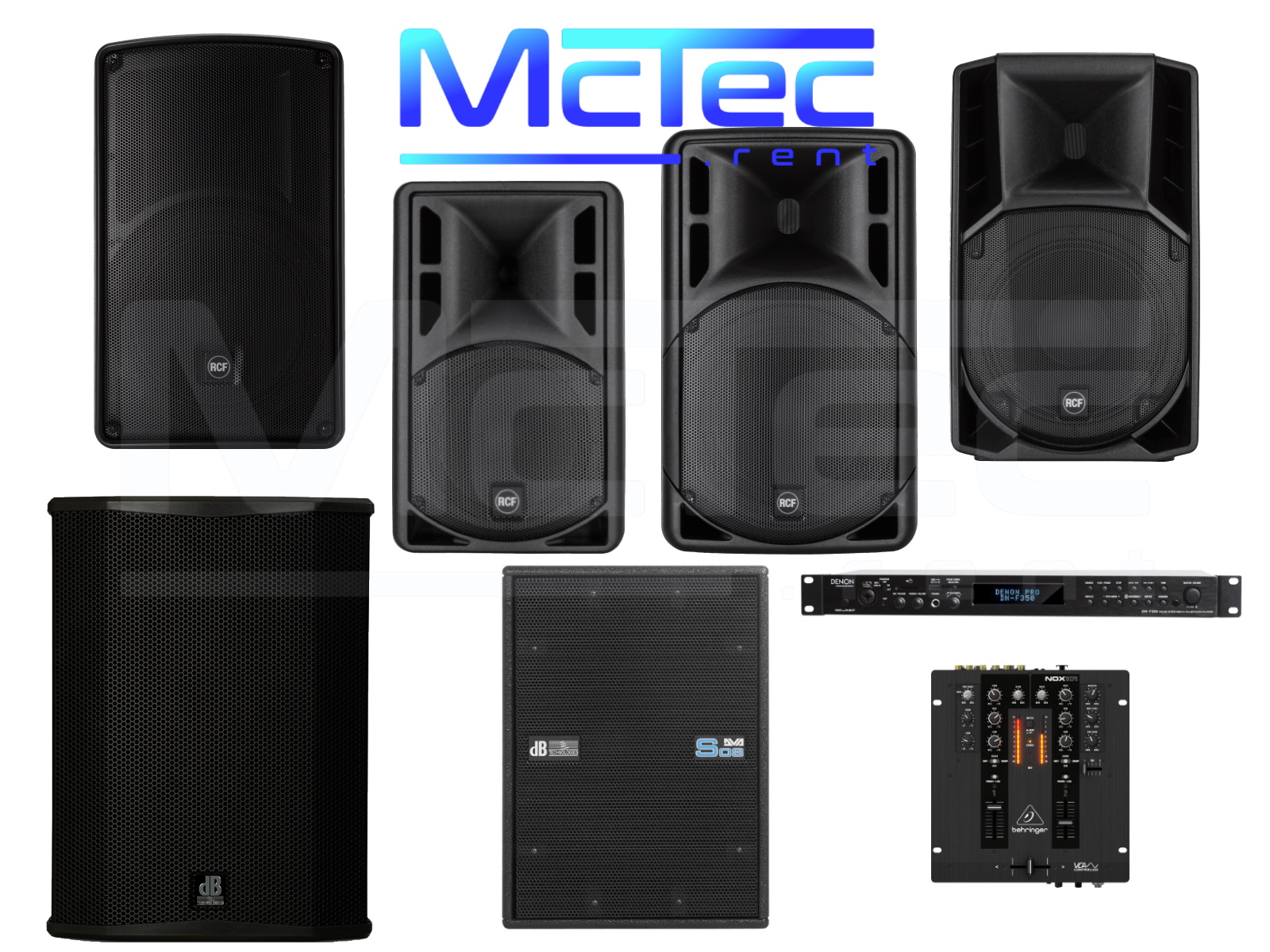 McTec.rent Veranstaltungstechnik - unser Standort in Berlin